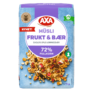Frukt & bær müsli | AXA